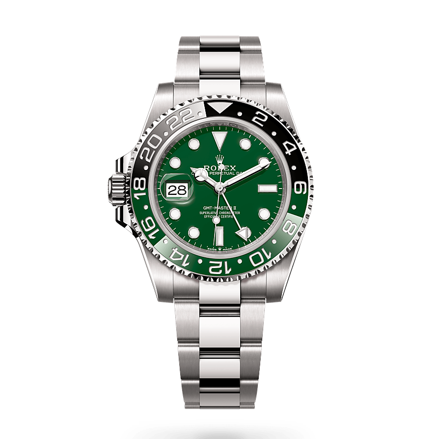 Rolex GMT-Master II Oyster, 40 mm, white gold Reference 126729VTNR ...