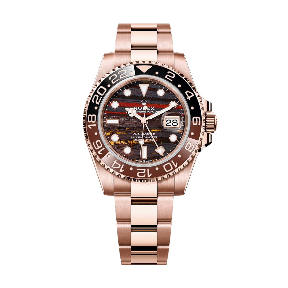 Rolex GMT-Master II Oyster, 40 mm, Everose gold - United Luxury