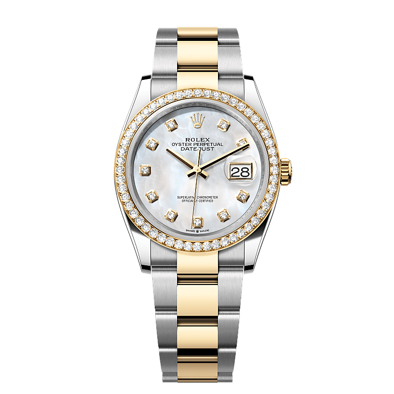 Rolex Datejust 31 mm, Oystersteel & Yellow Gold, Diamond - United Luxury